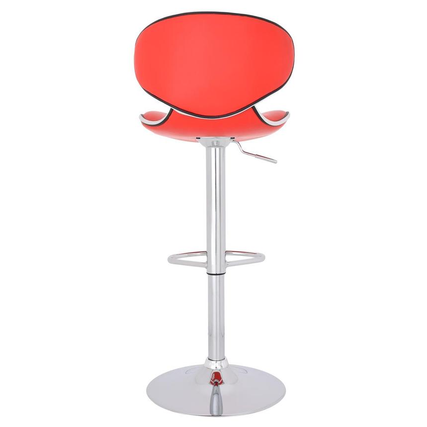 Clipper Red Adjustable Stool | El Dorado Furniture