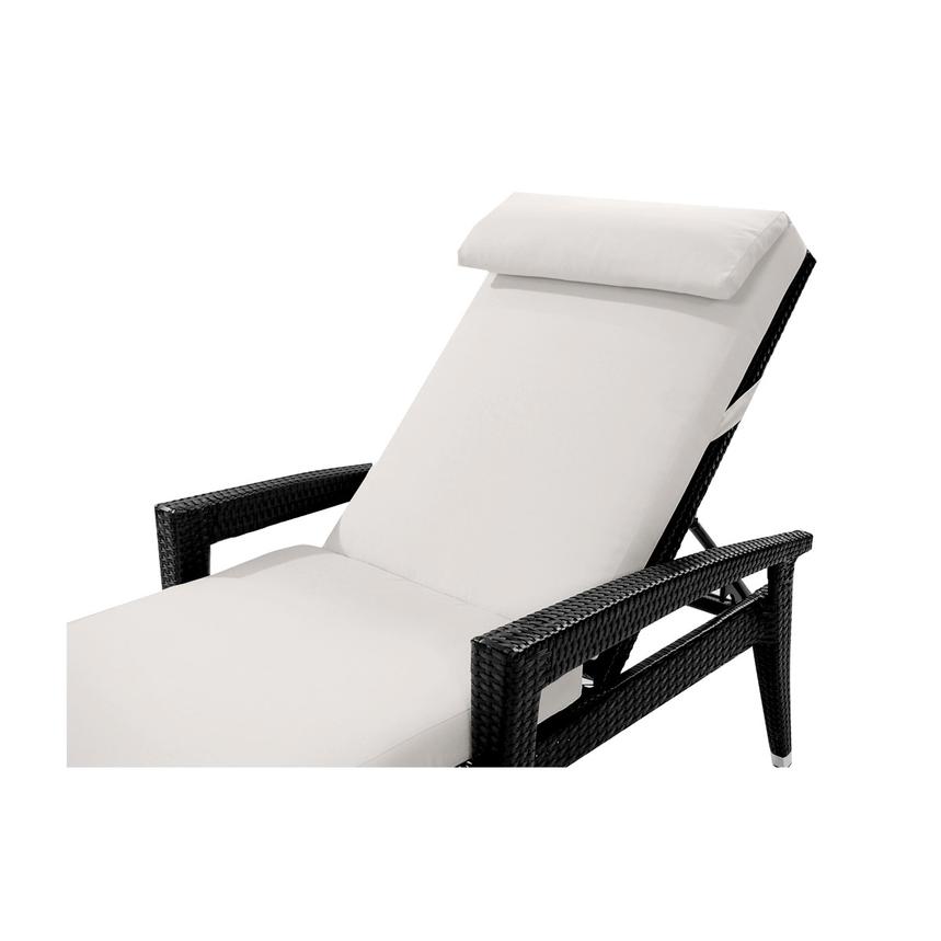 Neilina Black Chaise Lounge | El Dorado Furniture