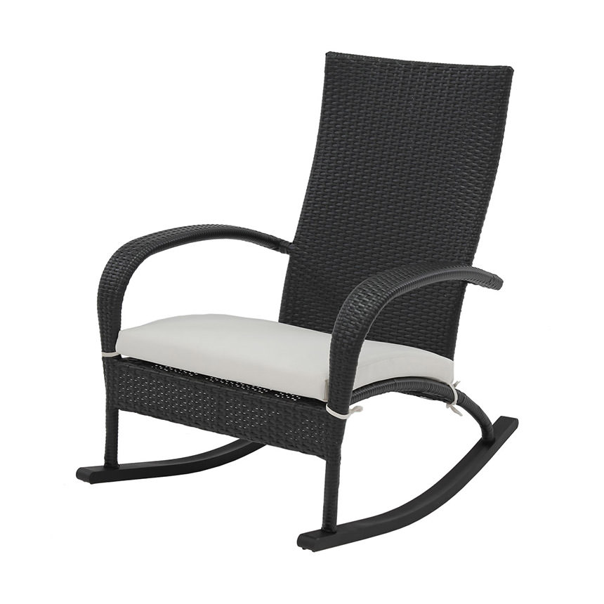 Neilina Black Rocking Chair | El Dorado Furniture