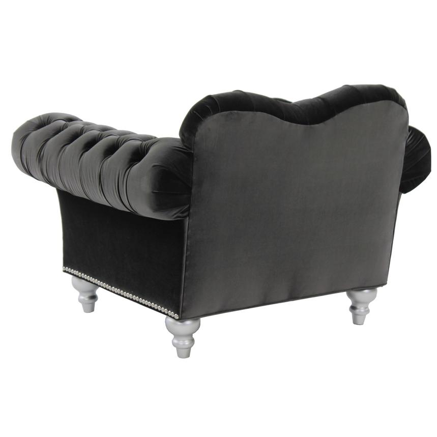 Laura Dark Gray Chair & Half | El Dorado Furniture
