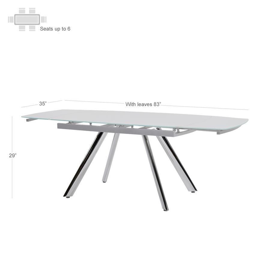 Alina Extendable Dining Table | El Dorado Furniture