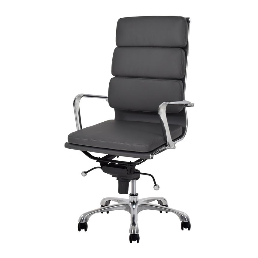 Marconi Gray High Back Desk Chair | El Dorado Furniture