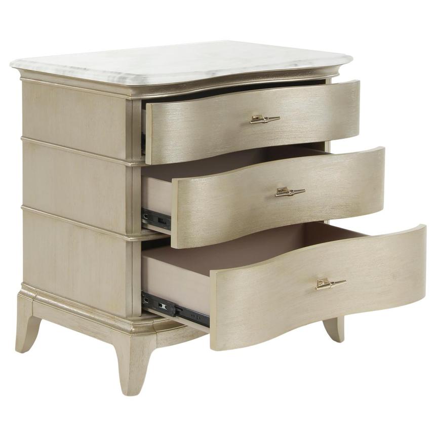 Starlite Marble Top Nightstand | El Dorado Furniture