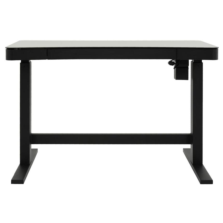 AshFord Black Standing Desk | El Dorado Furniture
