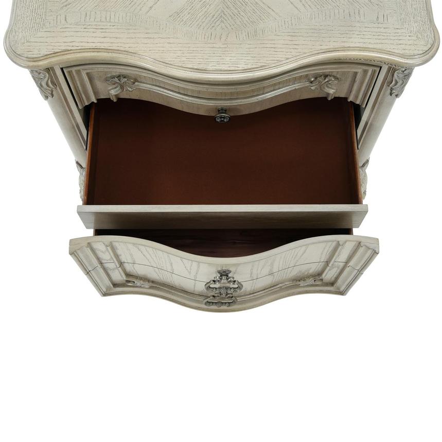 Granada Cream Nightstand | El Dorado Furniture