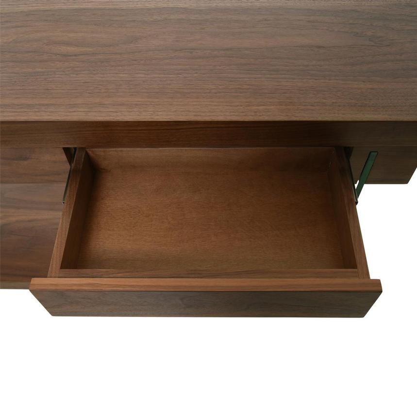 Cherish Walnut L-Shaped Desk | El Dorado Furniture