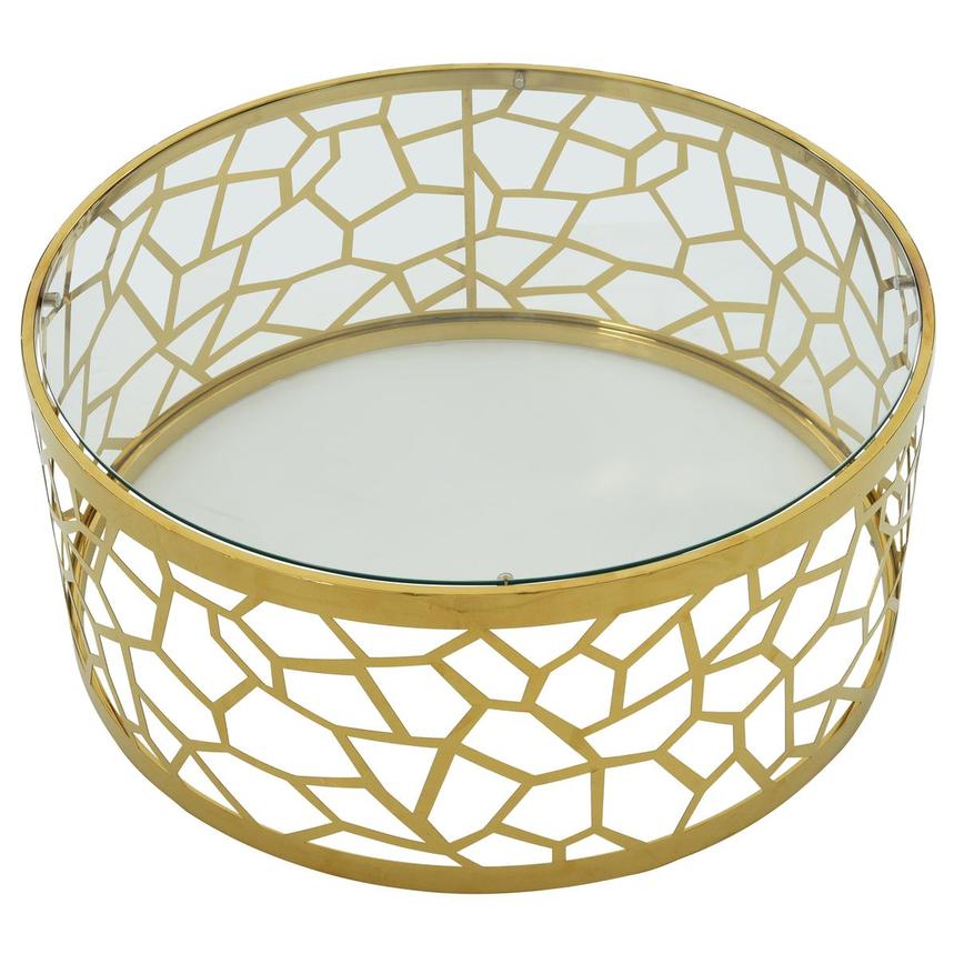 Lacey Gold Nesting Tables Set of 2 | El Dorado Furniture