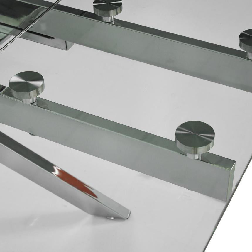 Landon Silver Extendable Dining Table | El Dorado Furniture
