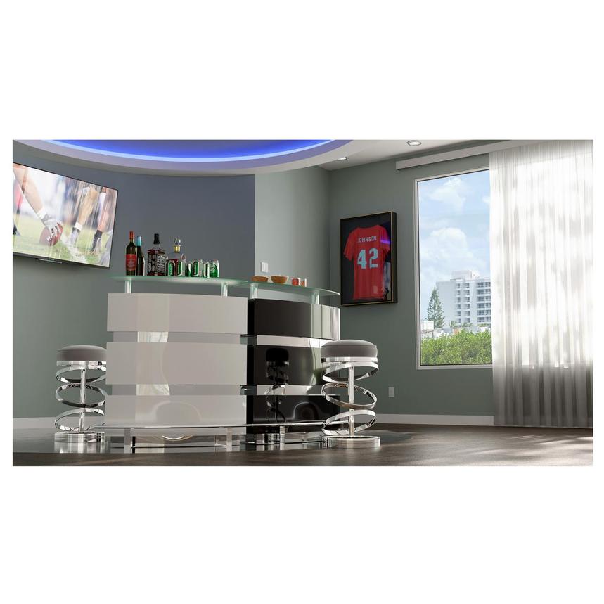 Xenia White Bar