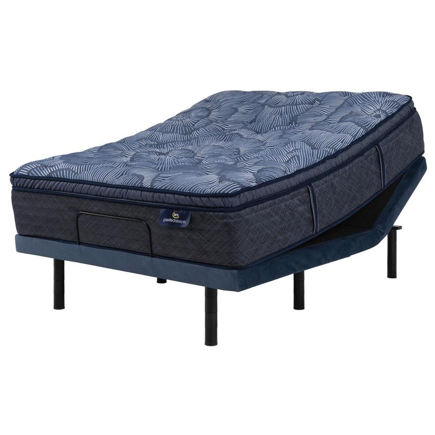 Cobalt Calm PT- Plush King Mattress w/Motion Essentials VI Powered Base ...