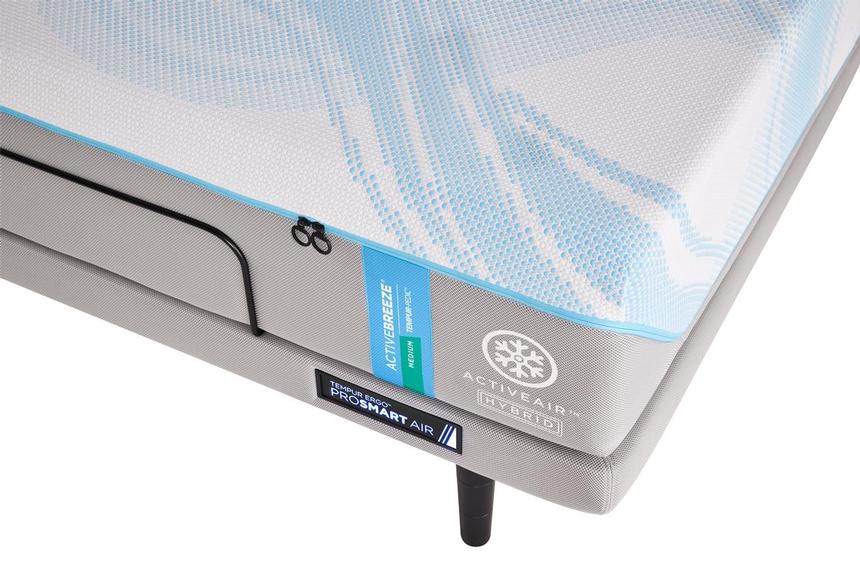 Active Breeze King Mattress w/Ergo ProSmart Air Powered Base by Tempur ...